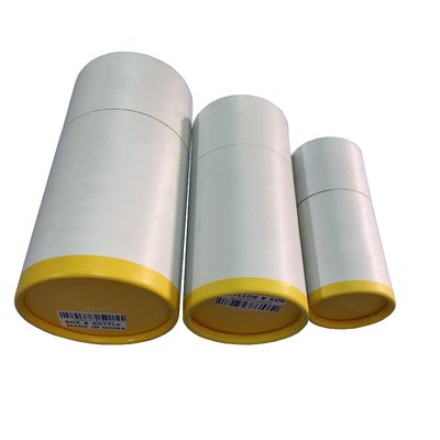Wholesale Customized Empty Kraft Paper Cylinder Gift Packaging Box with Lid for Water Bottle Tea Coffee  Packing Box