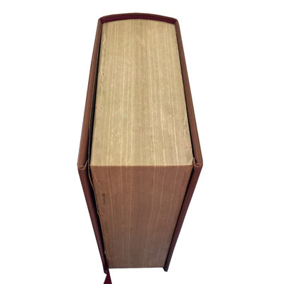 Wholesale Customized Luxury High Quality Book-Shaped Hardcover Gift Packaging Box Book Packaging Box with Ribbon