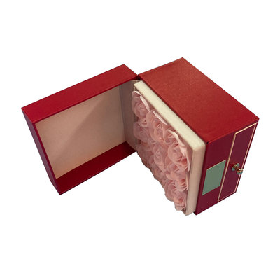 Wholesale Customized Luxury High Quality Double-Deck Drawer Type Hardcover Gift Packaging Box Jewelry Packaging Box