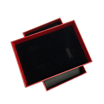 Customized Personalized Logo Ring/Necklace/Bracele/Jewelry Gift Packing Box Paper Packaging Box with Sponge