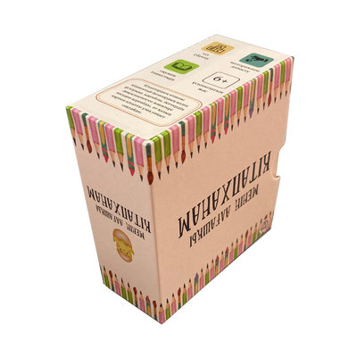 Wholesale Customized Printing Rigid Box Packing Children Board Book Set Packing Box