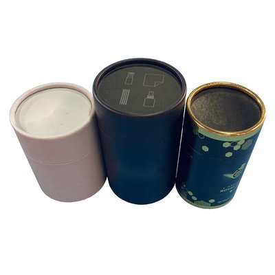 Wholesale Customized Luxury Cylinder Cardboard Paper Tube Food Grade Packaging Box for Coffee Bean Protein Powder Spice