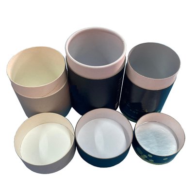 Wholesale Customized Luxury Cylinder Cardboard Paper Tube Food Grade Packaging Box for Coffee Bean Protein Powder Spice