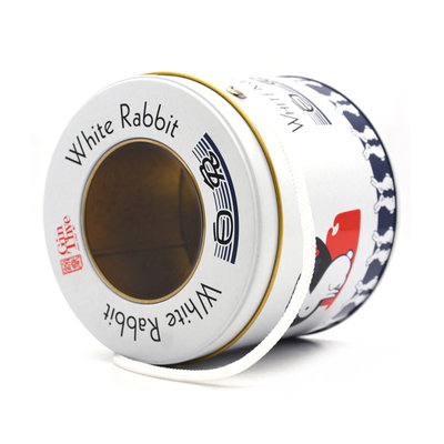 Wholesale Customized Tinplate Biscuit Storage Container Round Metal Box/Can Cookie/Candy/Chocolate/Tea Tin Jar Packaging