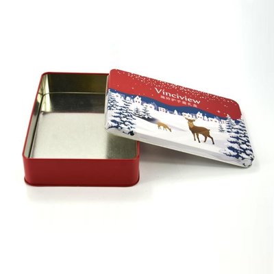 Custom Luxury Fancy Perfume Lipstic Makeup Facial Mask Metal Packing Tin Packing Box Cosmetic Packaging