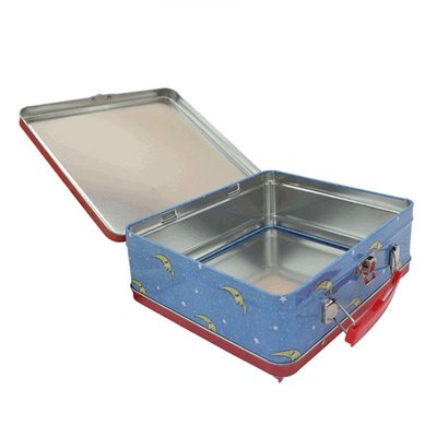 Wholesale Custom Best Price Candy Cookie Chocolate Metal Gift Packaging Gift Box with Handle