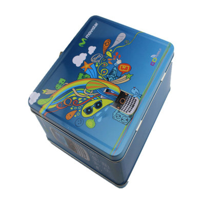 Wholesale Custom Best Price Candy Cookie Chocolate Metal Gift Packaging Gift Box with Handle