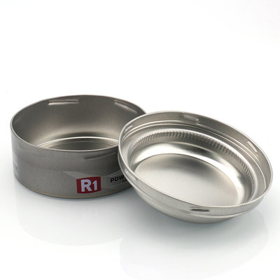 Custom Circular Metal Packaging Tin Box, Commonly Used to Store Paste, Candy, Parts Packaging Box
