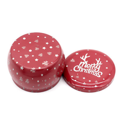 Wholesale Home Fragrance Fashion Fancy Santa Claus Snowflake Snowman Christmas Decoration Scented Tin Candle Gift Set