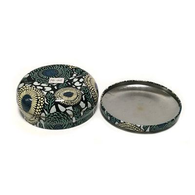 Manufacturer Custom Tinplate Vessel Container Red Low Price Metal Can/Box Packaging Flower Candle Tin Jar for Candle