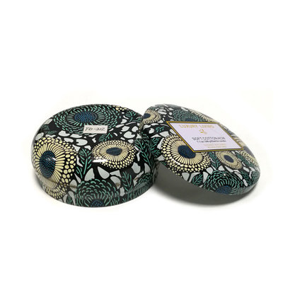 Manufacturer Custom Tinplate Vessel Container Red Low Price Metal Can/Box Packaging Flower Candle Tin Jar for Candle