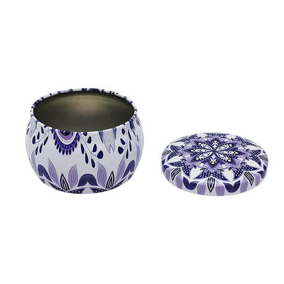 Custom Luxury Popular Retro Design Multicolor Jar Soy Wax Scented Candle Aromatherapy Tin Candles Wholesale