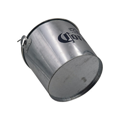 Wholesale Factory Customized Logo Corona Extra Quality Metal Tin Galvanized Ice Bucket for Beer