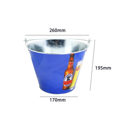 Wholesale Custom Innopack Metal Stainless Steel Ice Bucket with Handle and Bottle Opener