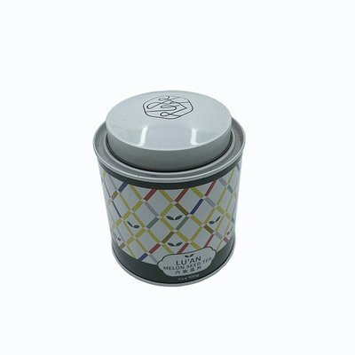 Hot Sale Factory Price High Quality Round Shape Tea Tin Can Metal Gift Box Tea Tin Packaging Tea Tin Box with Embossing