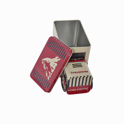 New Design Custom High Quality Metal Can for Candy / Biscuit Packaging Car Shape Tin Can for Kids
