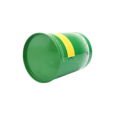 Factory Hot Sale Food Grade Tinplate Container Cylindrical Metal Box Packaging Christmas Gift Candy Cookie Tin Can