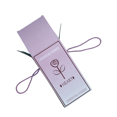 Wholesale Customized Gift Kraft/Paper/Cardboard Packaging Box Flower Packing Box With Handle