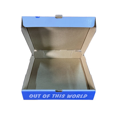 Wholesale Custom Printed Size Color Kraft Paper Corrugated Food Pizza Packaging Box with Logo