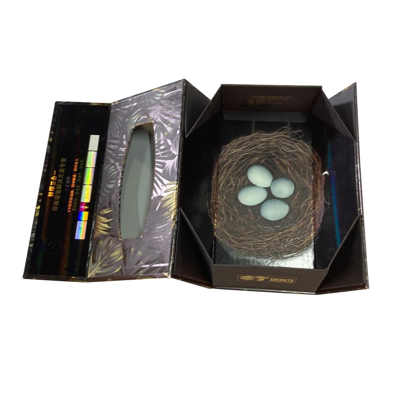 Manufacturer Supplier Factory Custom Printed Luxury Tissue Packing Box Cardboard Paper Packaging Box