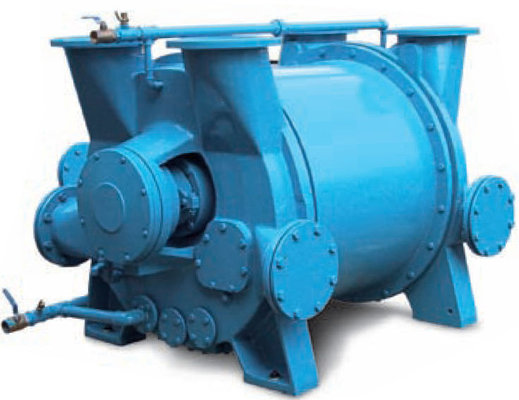 Energy Saving Dehydrate Water Liquid Ring Vacuum Pump For Pumping Corrosive Gas