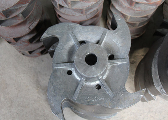 Coated / Zinc Plated Centrifugal Pump Impeller With Duplex Stainless Steel
