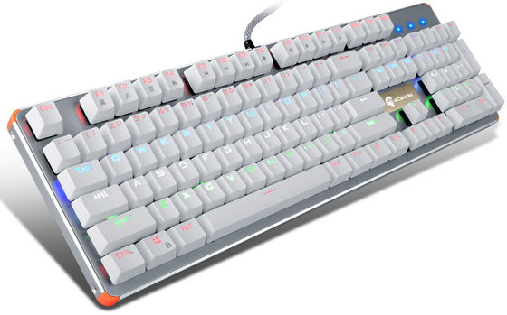 Lighted Computer Metal Mechanical Keyboard Aluminum Alloy Case Structure