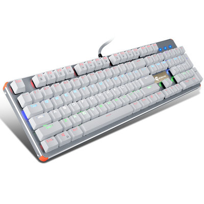 Rainbow Backlight 104 Keys Computer Mechanical Keyboard CE FCC Aprrove