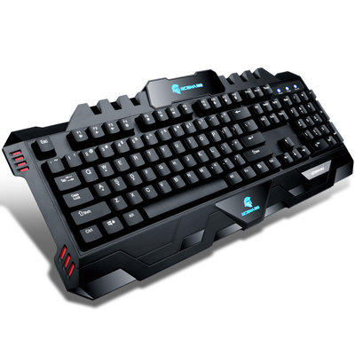 Top Rated Backlit Gaming Keyboard Lol Metal Luminescent Cafe Computer Wired