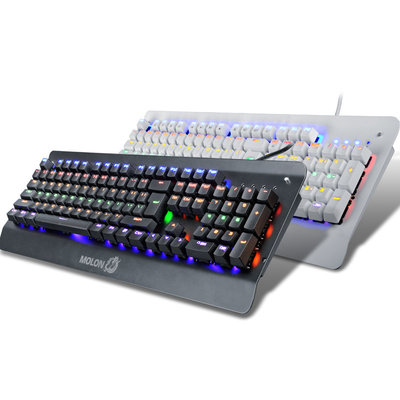 Professional RGB Mechanical LED Backlit Keyboard With Floating Keys