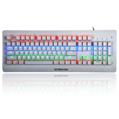 Bloody Light Strike Infrared Switch Keyboard Gaming Blue Switchs Wired 104 keys
