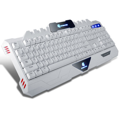 PC Feature Designs Keyboard For Gaming Blue Switch Double Color Plastic Keycap 87 Keys