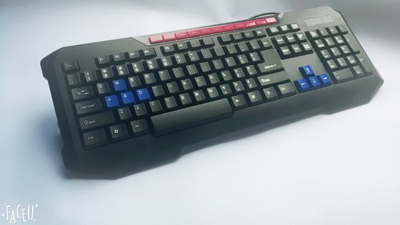 Multimedia Wired Gaming Keyboard With Backlight Comfortable Feel