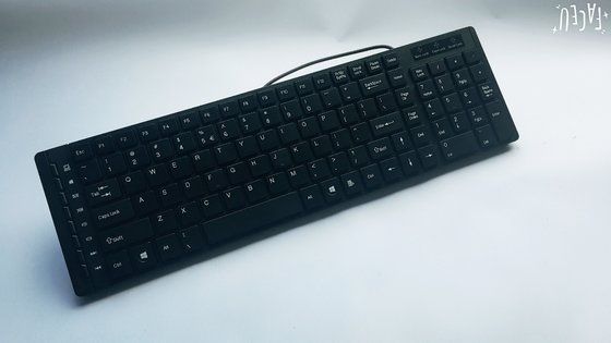 Top Rated Silm Silent Wired Gaming Keyboard For PC Desktop Computer