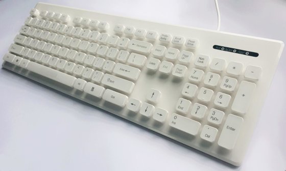 Laptop Tablet Case Computer Wired Gaming Keyboard ABS Cover 1.5 m USB Cable