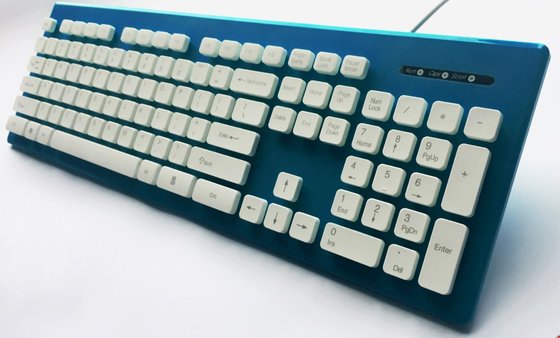 ABS 104 Keys Computer Wired Gaming Keyboard , Mechanical Light Up Keyboard