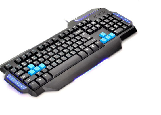 Entry Level Comfortable Multimedia Computer Gaming Keyboard Light Up