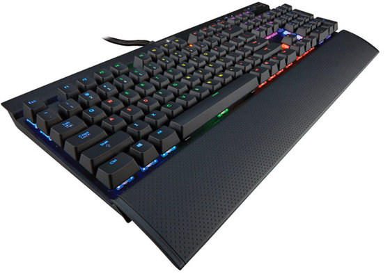 PC Wired Mechanical Rgb Keyboard With Ergonomic Cool LED Backlit Design