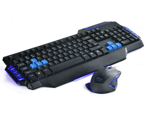 Customized Language Layout Waterproof Gaming Wired Keyboard LED 104 Keys