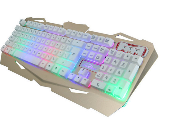 Windows 2000 Multimedia Light Up Computer Keyboard Anti Ghosting USB Wried