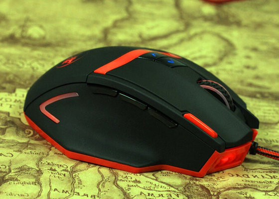 Custom Bright Led Wired Gaming Mouse 6D Ultra Precise Scroll Wheel