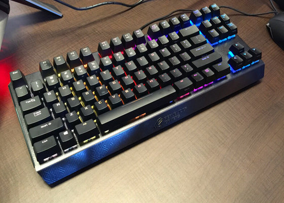 Multimedia Spill Proof Gaming Keyboard With Lights PC Game Keyboard