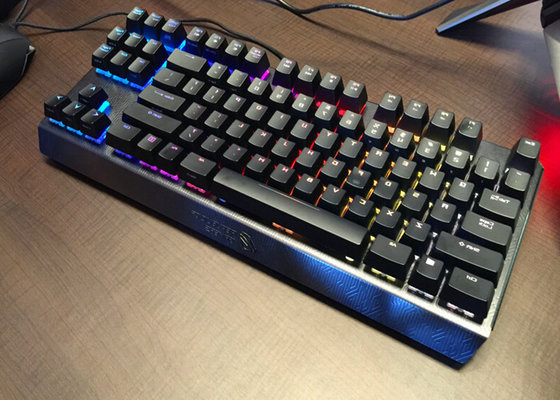 Multimedia Spill Proof Gaming Keyboard With Lights PC Game Keyboard