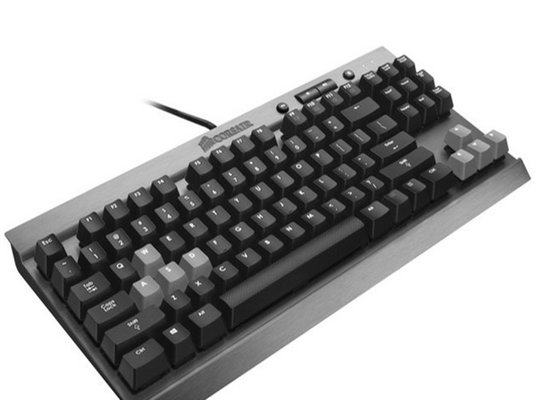 High End Slim Blue Led Mechanical Gaming Keyboard Humanized Design