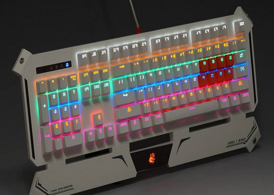Multimedia Wired Rainbow Backlit Gaming Keyboard Custom Mechanical Keyboard