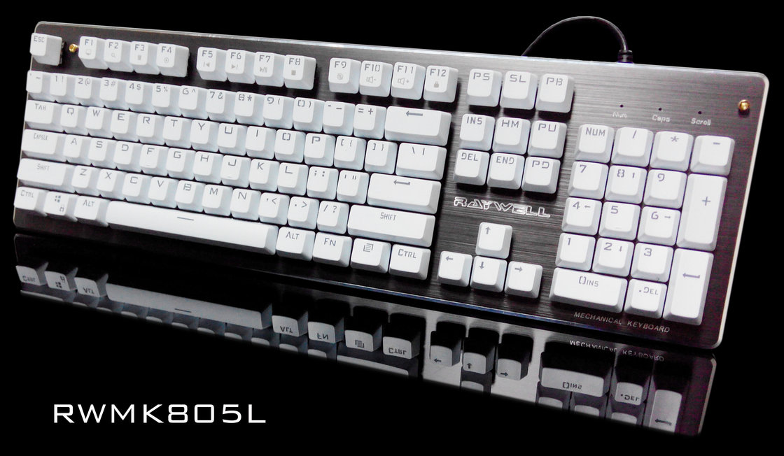 Infrared Switch Keyboard Mechanical Ergonomic Keyboard With Mulit Lighting Effects