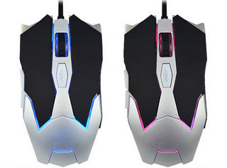 Colorful LED Wired Gaming Mouse 6D Gaming Mouse 150 Cm Braided Cable