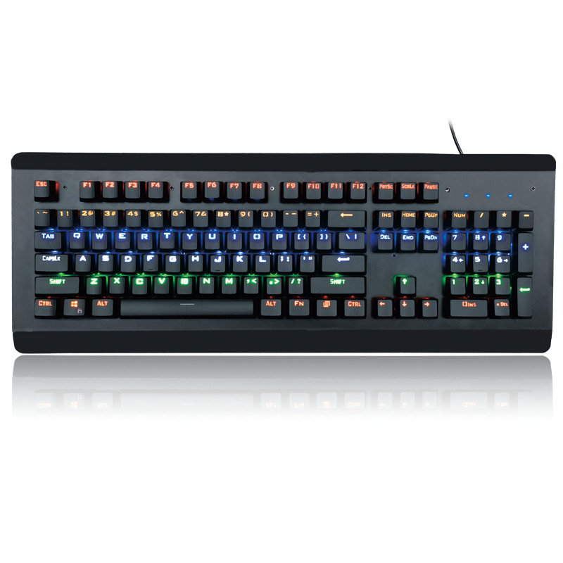 Anti Ghosting Full Key Metal Mechanical Keyboard For Mac PC Computer