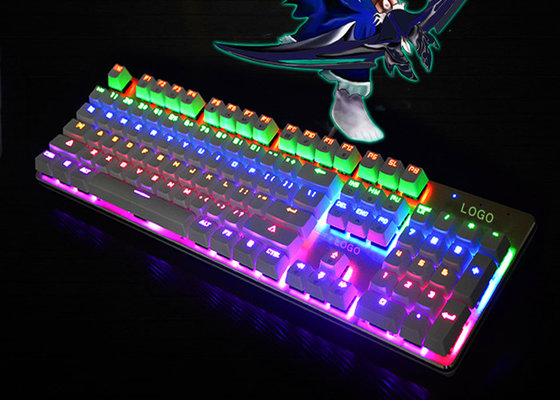 Color Changing LED Backlit Keyboard Laptop Illuminated Keyboard Waterproof