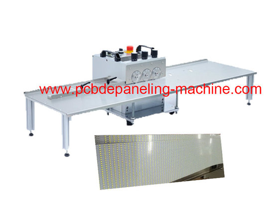 China PCB Separator Machine For V Groove PCB Panel Depaneling With Six Blades supplier